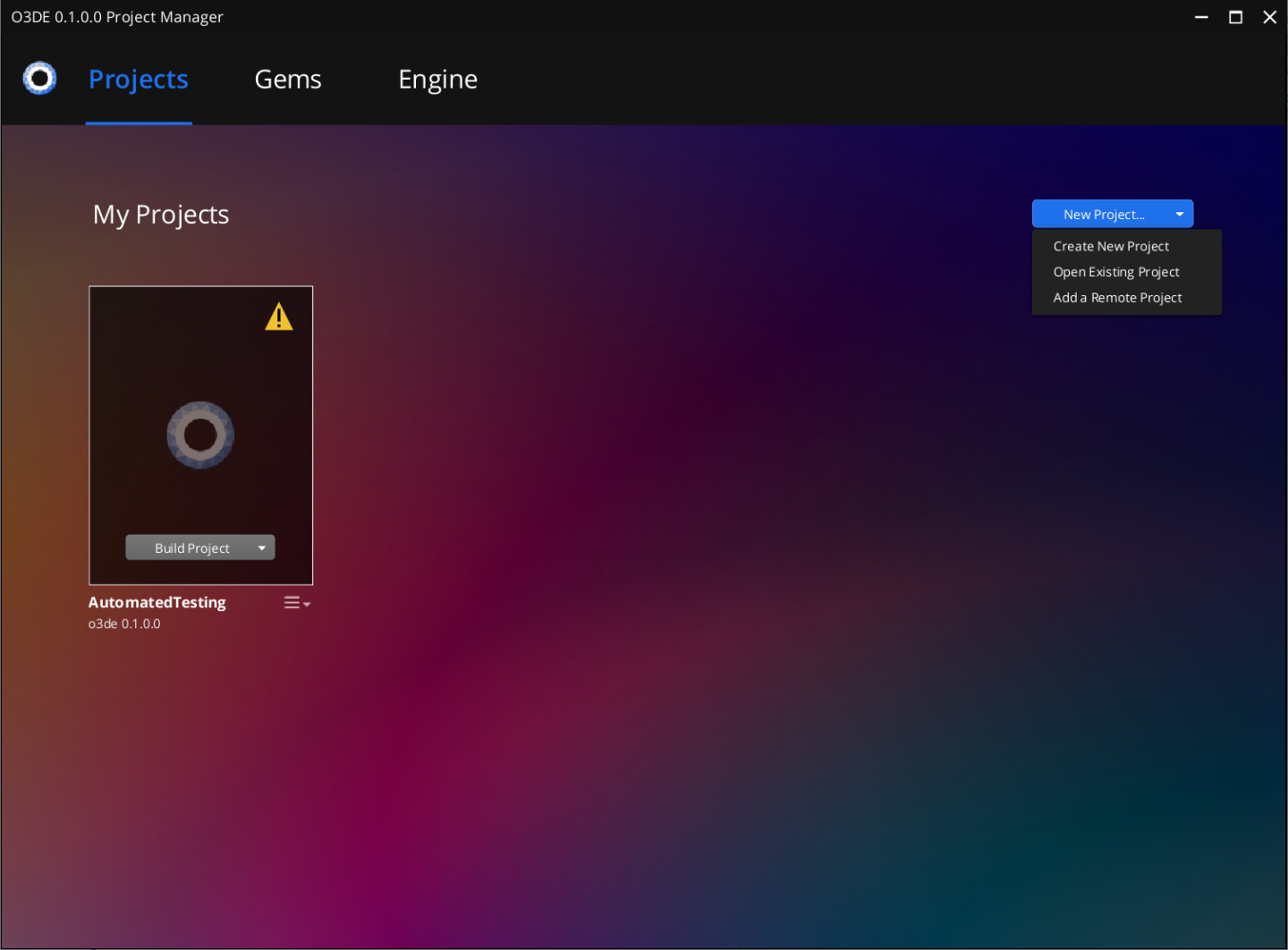 Remote object support in Open 3D Engine - O3DE