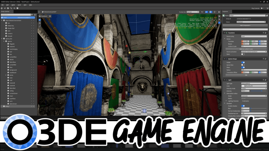 O3DE 25.05.0 - A lead forward in Open Source game development - O3DE